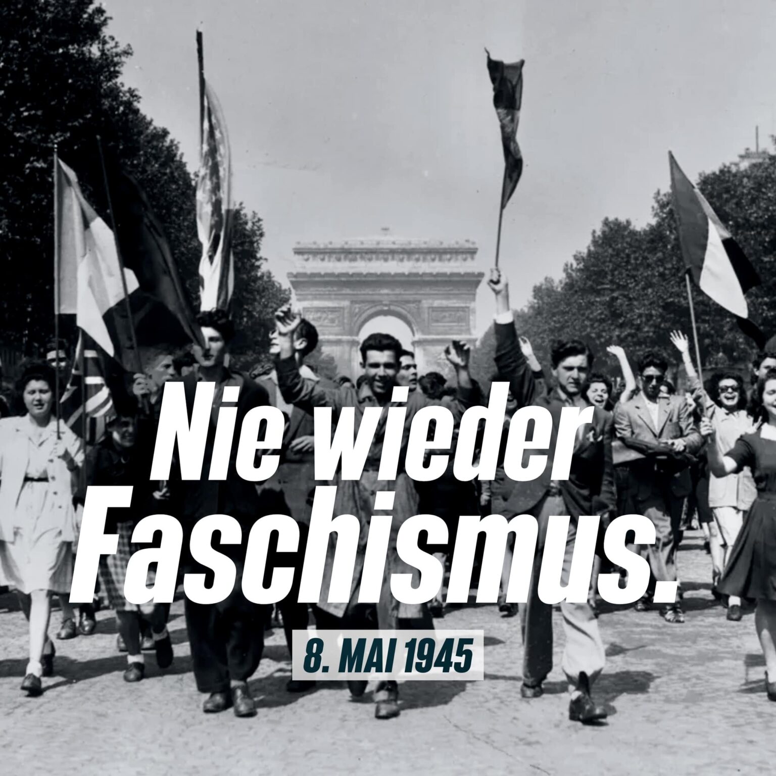 Nie wieder Faschismus! Gedenken der Befreiung vom Nationalsozialismus ...